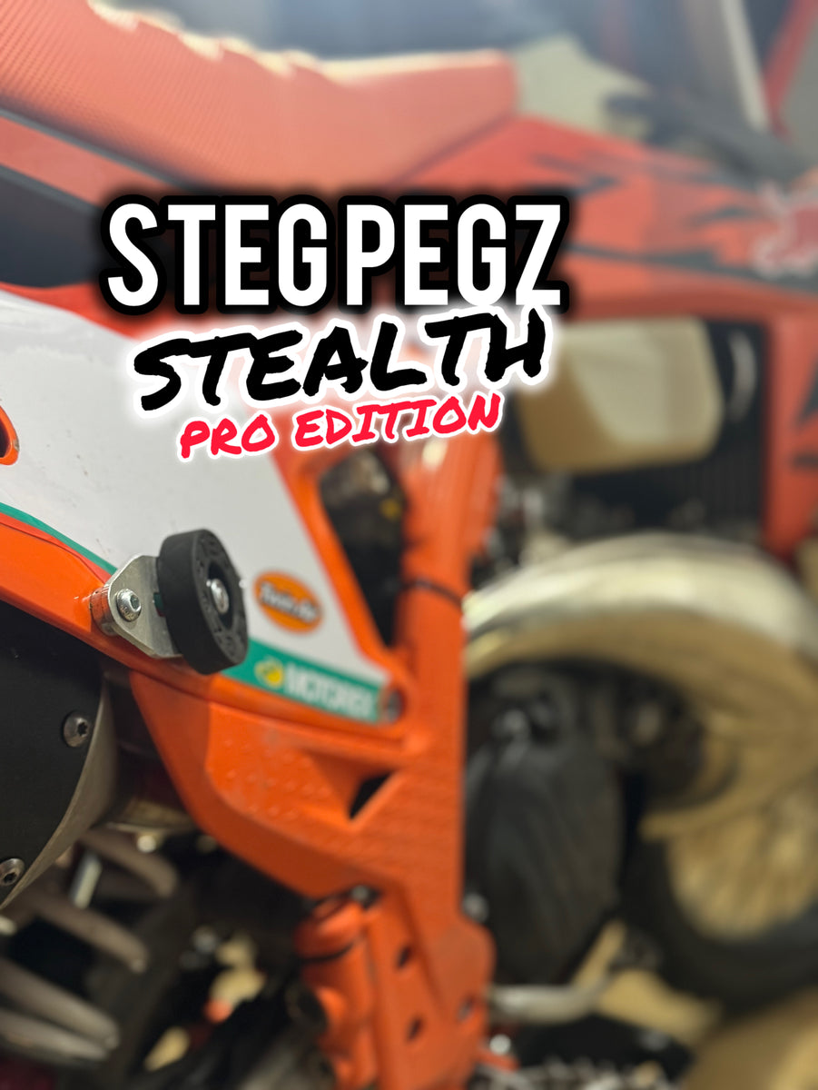 NEW STEALTH STEG PEGZ 2025-26 CRF450R/250R – Steg Pegz